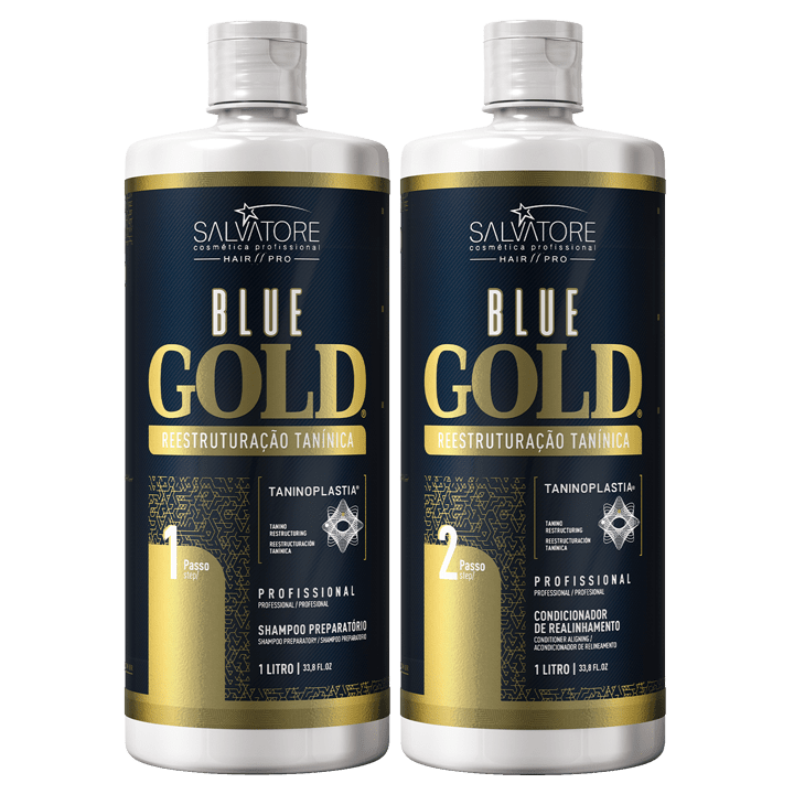KIT BLUE GOLD 1L PASSO 1 E 2